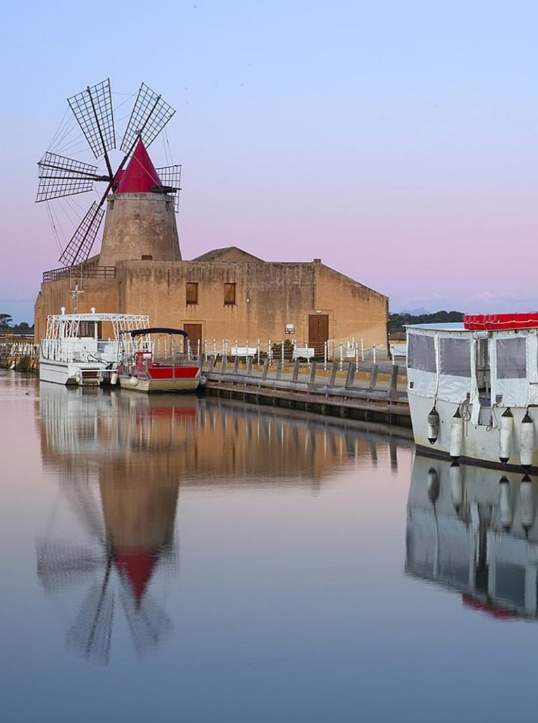 Marsala salt pans - Palazzo Gatto